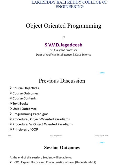 unit i introduction to java pdf java programming language