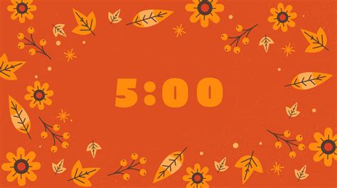 Thanksgiving Leaves Countdown