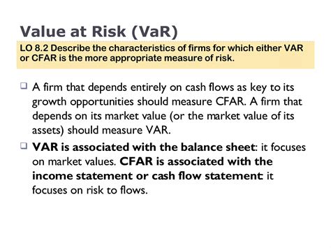 Intro To Value At Risk Var Ppt Stocks And Bonds Personal Investing
