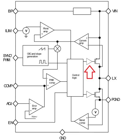 Mosfet What Is The Circuit For The Pmos Driver Found In Synchronous