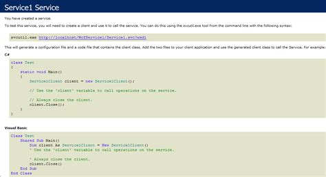 configuring wcf application on windows 7 developer at heart