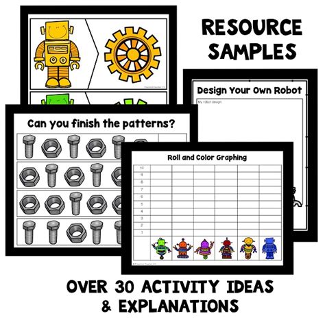 Robot Theme Preschool Classroom Lesson Plans Preschool Teacher 101