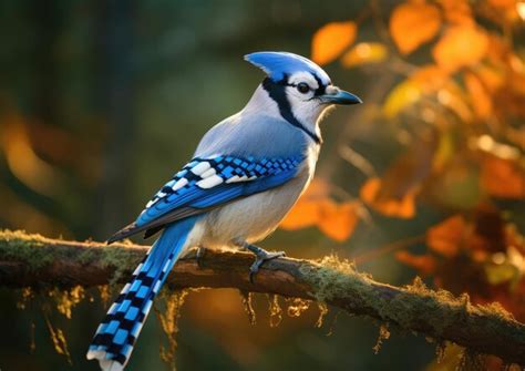 Premium Ai Image The Blue Jay Is A Noisy Bold And Aggressive Passerine