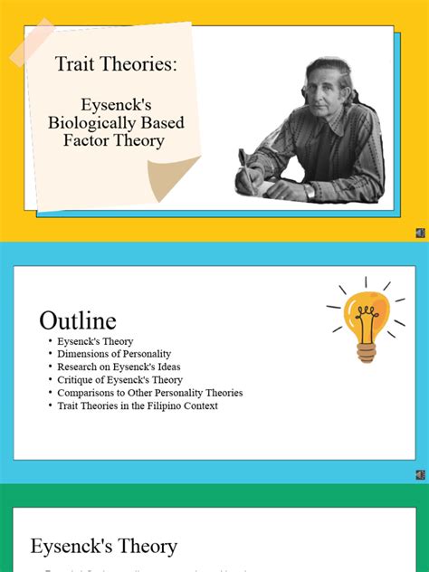Eysenck S Trait Theory Pdf