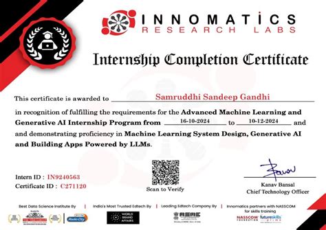 samruddhi gandhi on linkedin datascience internshipexperience learningandgrowing…