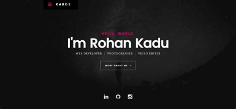 Github Rohan Kaduportfolio