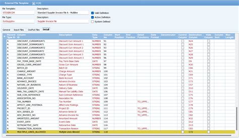 External File Template Supplier Invoice Ifs Community