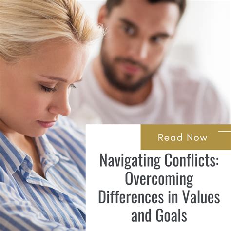 Overcoming Differences In Values And Goals Envision Therapy