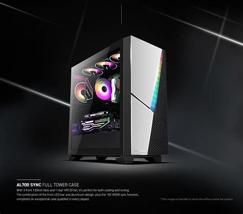Abkoncore Introduces The Al700 Sync Full Tower Pc Case