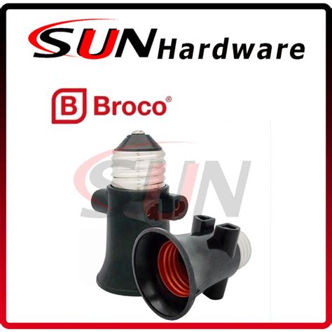 Jual Fitting Tempat Lampu Kombinasi Steker Colokan Cabang Parallel