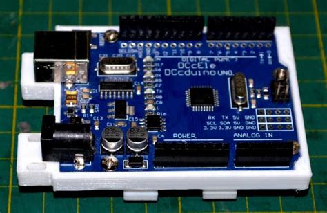 Base Para Arduino Uno Trilho Din Bazar Do Faça Você Mesmo
