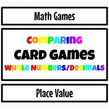 Comparing Numbers Using Place Value Math Games By Teach On Repeat