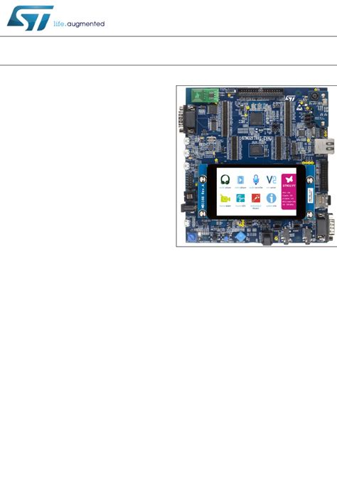 Stm32f769i Eval By Stmicroelectronics Datasheet Digikey