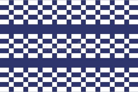 Midnight Blue Square Pixel Pattern Abstract Checkered Mosaic With