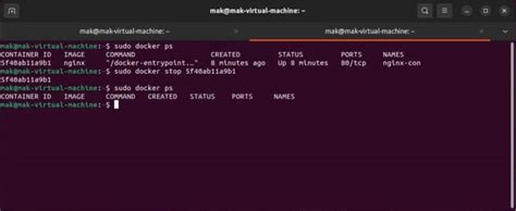 Comment Lister Arrêter Démarrer Un Conteneur Docker