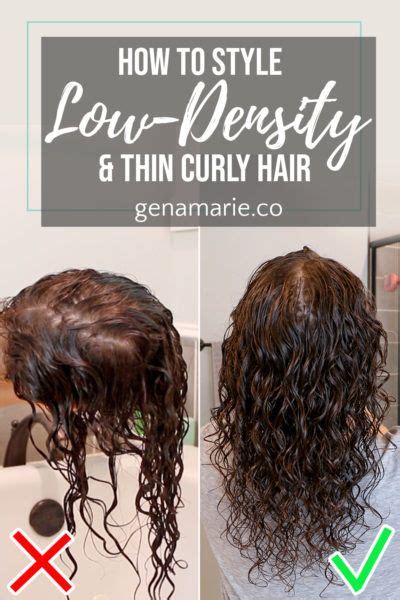 How To Style Low Density Thin Curls Dos Don Ts Artofit
