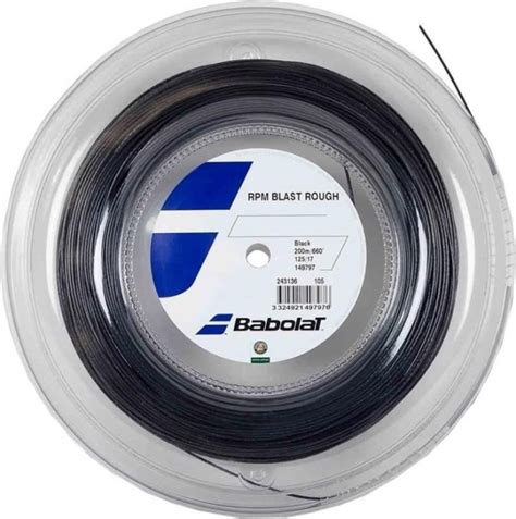 Babolat RPM Blast Rough 200m black (reel) | Price Comparison Skinflint UK