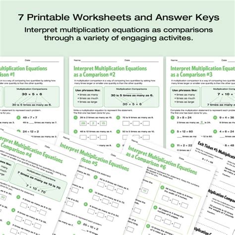 Multiplicative Comparison Fourth Grade Math 4oaa1 By You Create