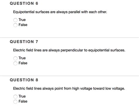 solved equipotential surfaces are always parallel with each
