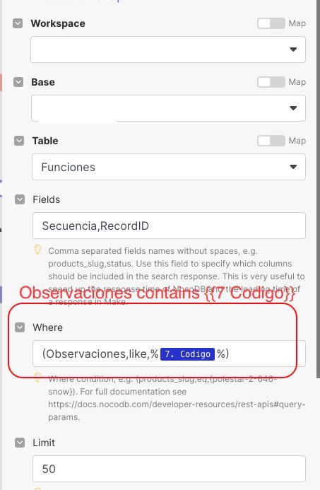 how to search rows with one or more conditions using baserow