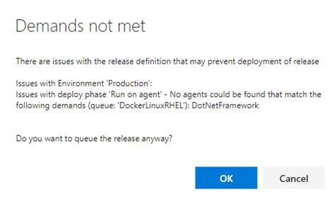 Azure Devops How To Remove Default Demand DotNetFramework From TFS Agent Stack Overflow