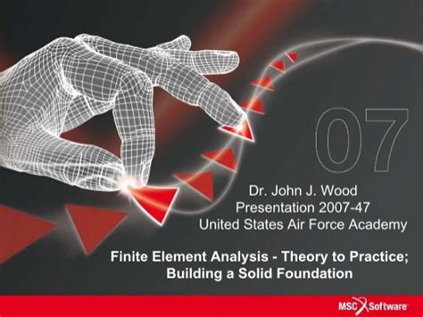 Finite Element Analysis Theory To Practice Division Of Solid