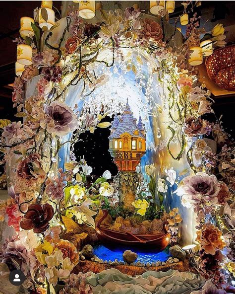 Самый большой самый невероятный сказочный торт в стиле Рапунцель