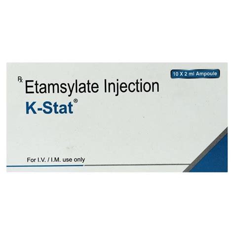 Buy K Stat 125 Injection 2ml Online At Upto 25 Off Netmeds