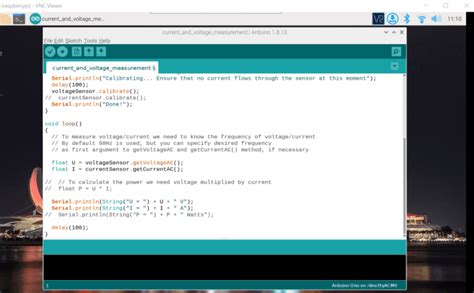 Raspberry Pi And Arduino Uno Current Measurement System