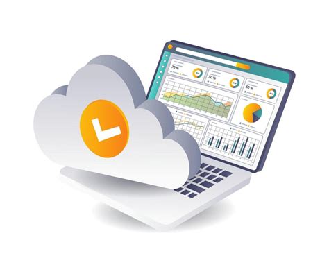 Analyzing Data Development In Cloud Servers 47546521 Vector Art At Vecteezy