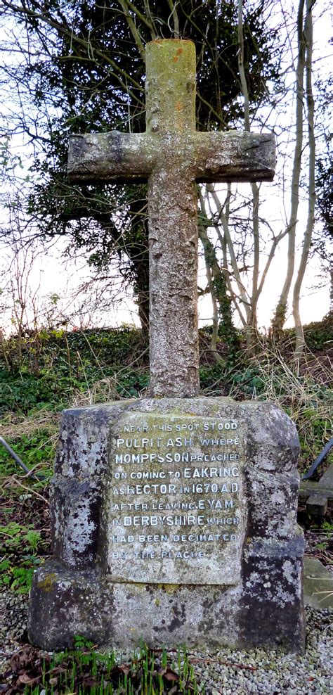 Dr Tony Shaw William Mompesson In Eakring Nottinghamshire