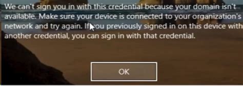 Cannot Login To Domain Controller Because Domain Isnt Available