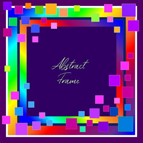 Premium Vector Abstract Background Of Frame
