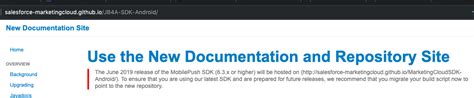 Marketing Cloud Marketingcloud Mobilepush Sdk 635 Dependency Cannot Be Resolved Salesforce
