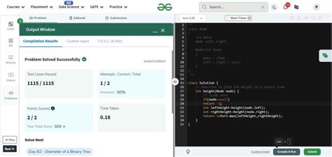 Day 81th Of The Gfg 160 Series Challenge Parthvi Jaiswal