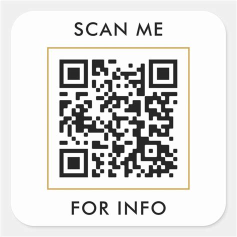 Scan Me Custom QR Code Text Template Coding Qr Code Custom