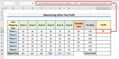 Solving Transportation Or Distribution Problems Using Excel Solver 2