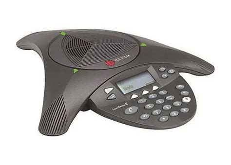 V Ac Polycom Sound Station Conferencing Phone Expandable Model For Audio Conference At