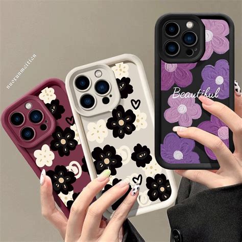 Casing Xiaomi Redmi 10 10c 10 Prime 12 12c Retro Flowers Angel Eyes