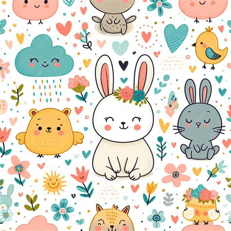 Premium Vector Cute Texture Vector Design