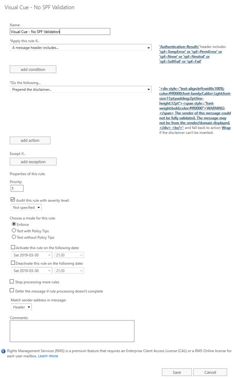 Creating Visual Indicators For Spoofed External Emails With Powershell Evotec