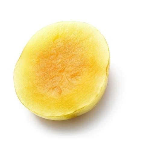 Premium Photo A Half Of A Melon That Has A Bite Taken Out Of It