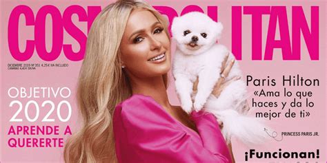 Paris Hilton Portada Del Número De Diciembre De Cosmopolitan