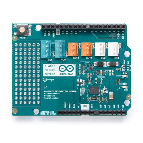 Arduino 9 Axis Motion Shield The Pi Hut