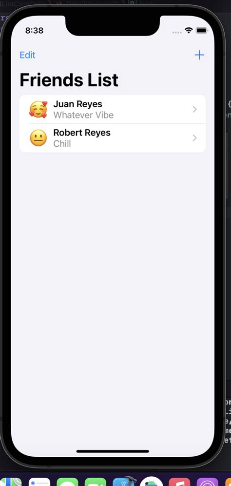 A Great Swiftuicoredata App That Helps You Remember Your Friends Name