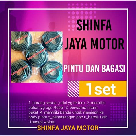 Luggage Rubber Door Balloon Fread Door Damper Rubber Full Set