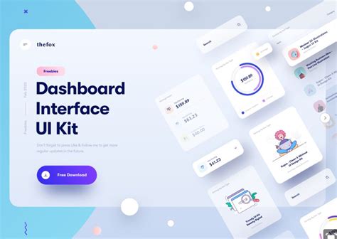 download free neumorphic dashboard interface ui kit sketch free