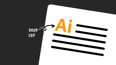 2 Easy Ways To Drop Cap In Illustrator Like In Indesign