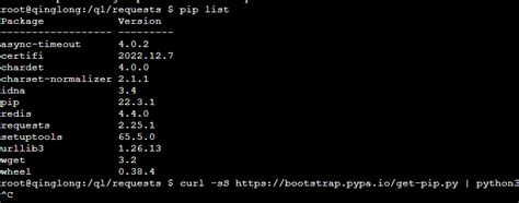 Requests 安装上后依然检测不到 · Issue 1772 · Whyourqinglong · Github
