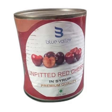 Natural A Grade Blue Valley Red Cherry Packaging Type Can At ₹ 149